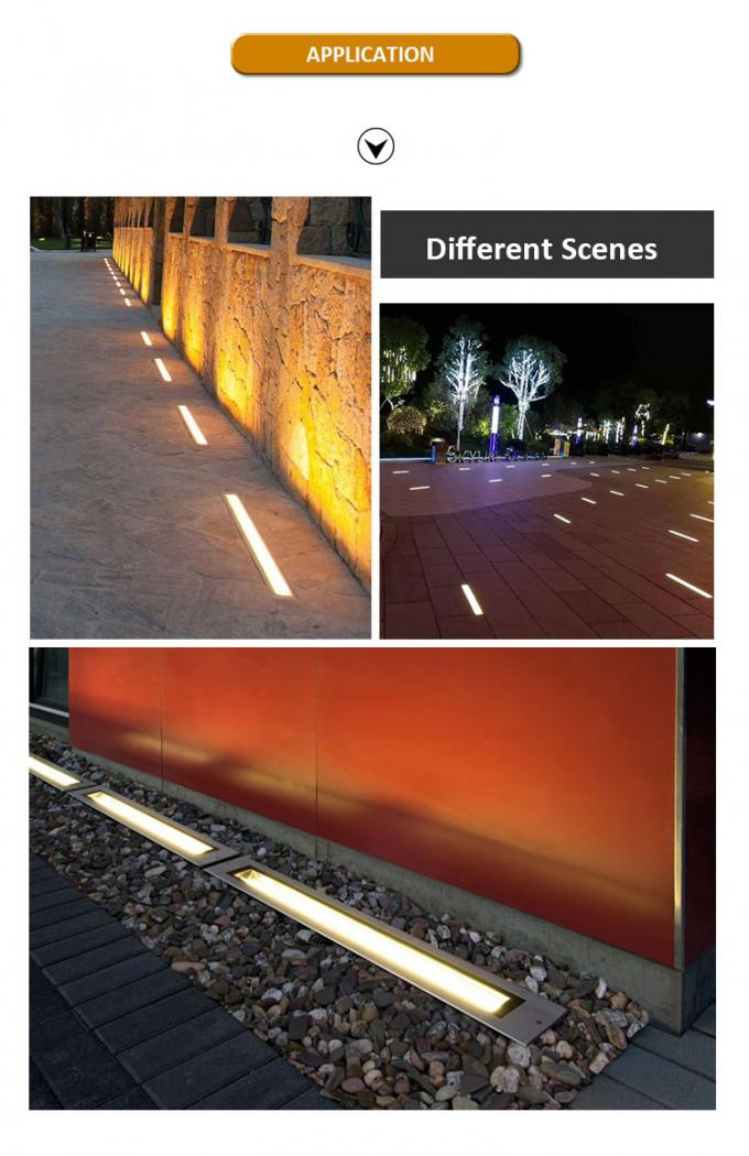 Inground Linear Light 24W DC24V Waterproof New IP67 Aluminium Body and ...