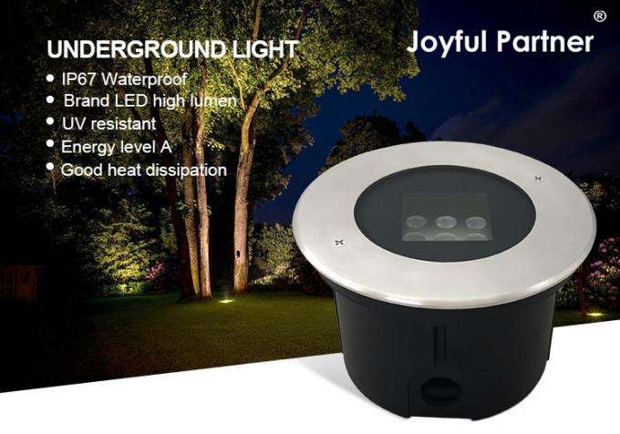 Aluminum LED Outdoor In Ground Spotlights Underground Recessed Driveway ...