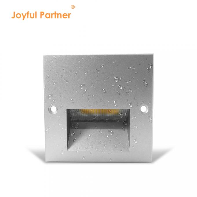 High Voltage LED Recessed Step Lights IP65 Waterproof Outdoor Wall Lights