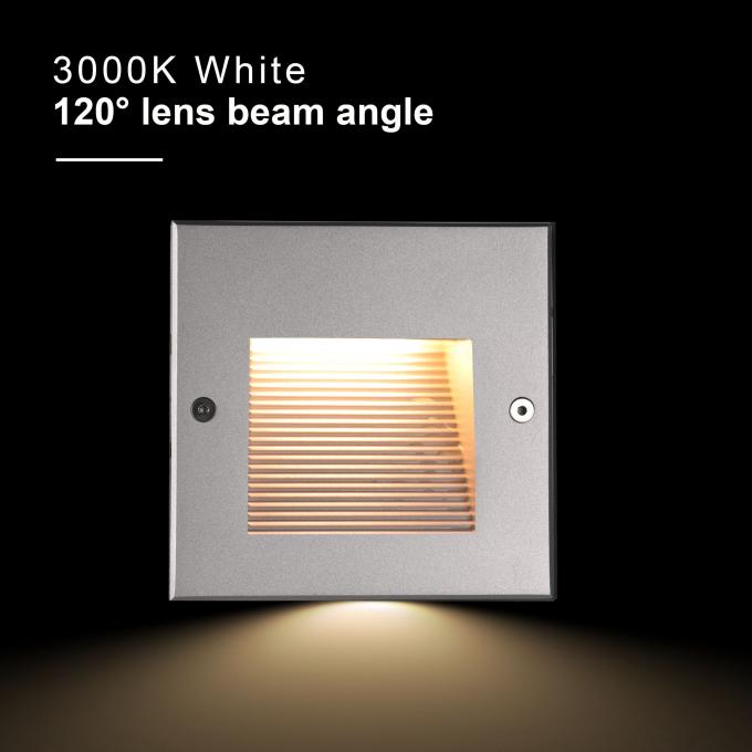 6W COB Recessed Stair Wall Lights IP65 For Corridor LED Wall Corner Light