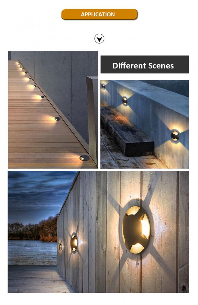 Outdoor LED Walkover Lights 6W Side Emitting IK10 AC220V CREE COB For ...