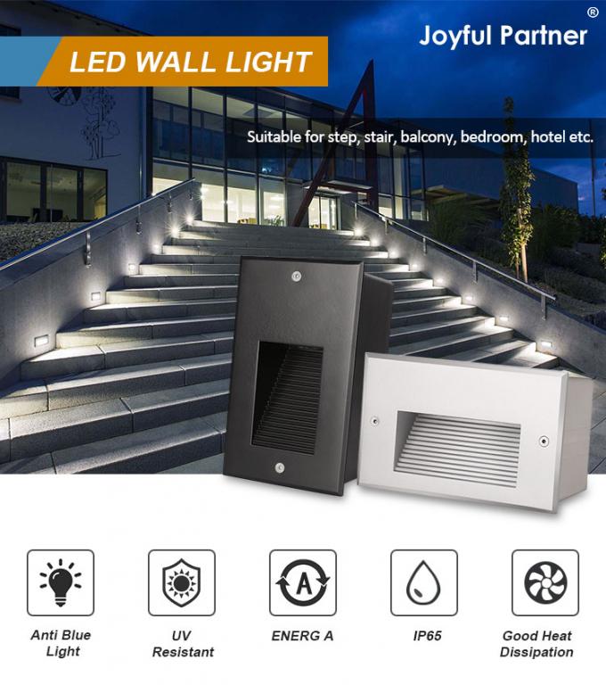 SMD 6W LED Recessed Wall Light IP65 Buried Floor Lamp Outdoor LED Step ...