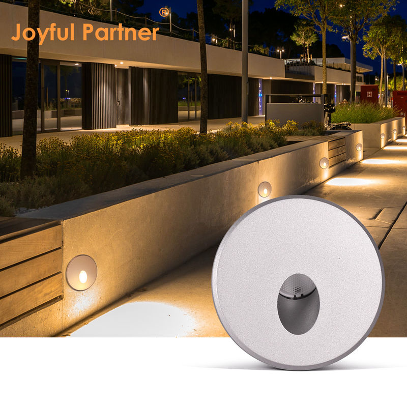 2W LED Recessed Light Warm White 3000K IP65 Powder Coating Finish With ...