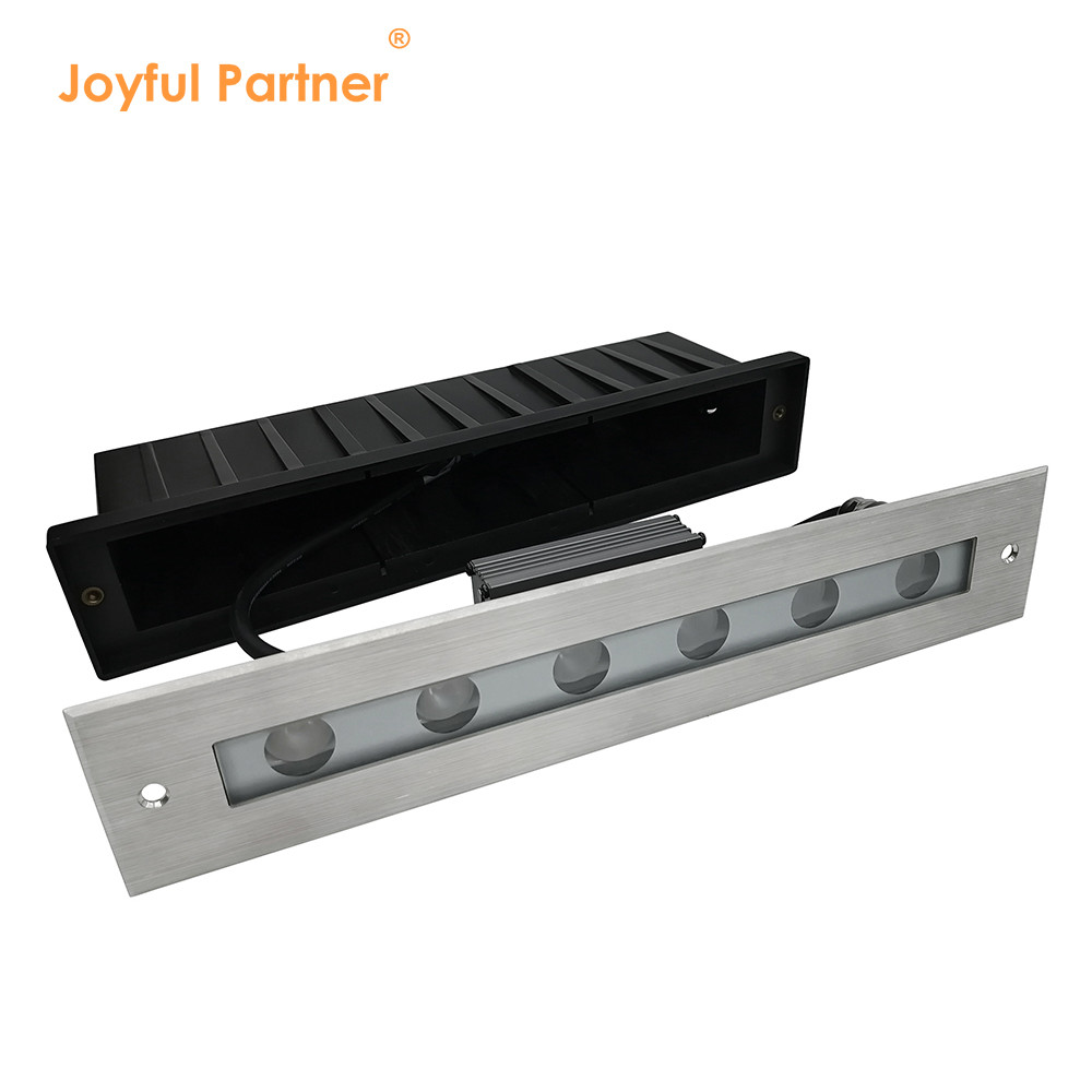 Warm White LED Underground Light SUS 316 6W 12W Garden Recessed Linear ...