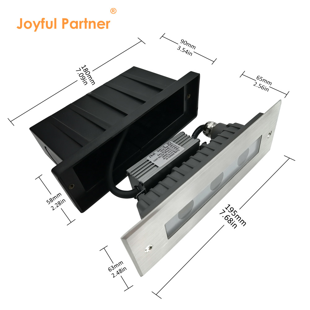 Outdoor Landscape LED Underground Light IP67 Linear Inground Uplight