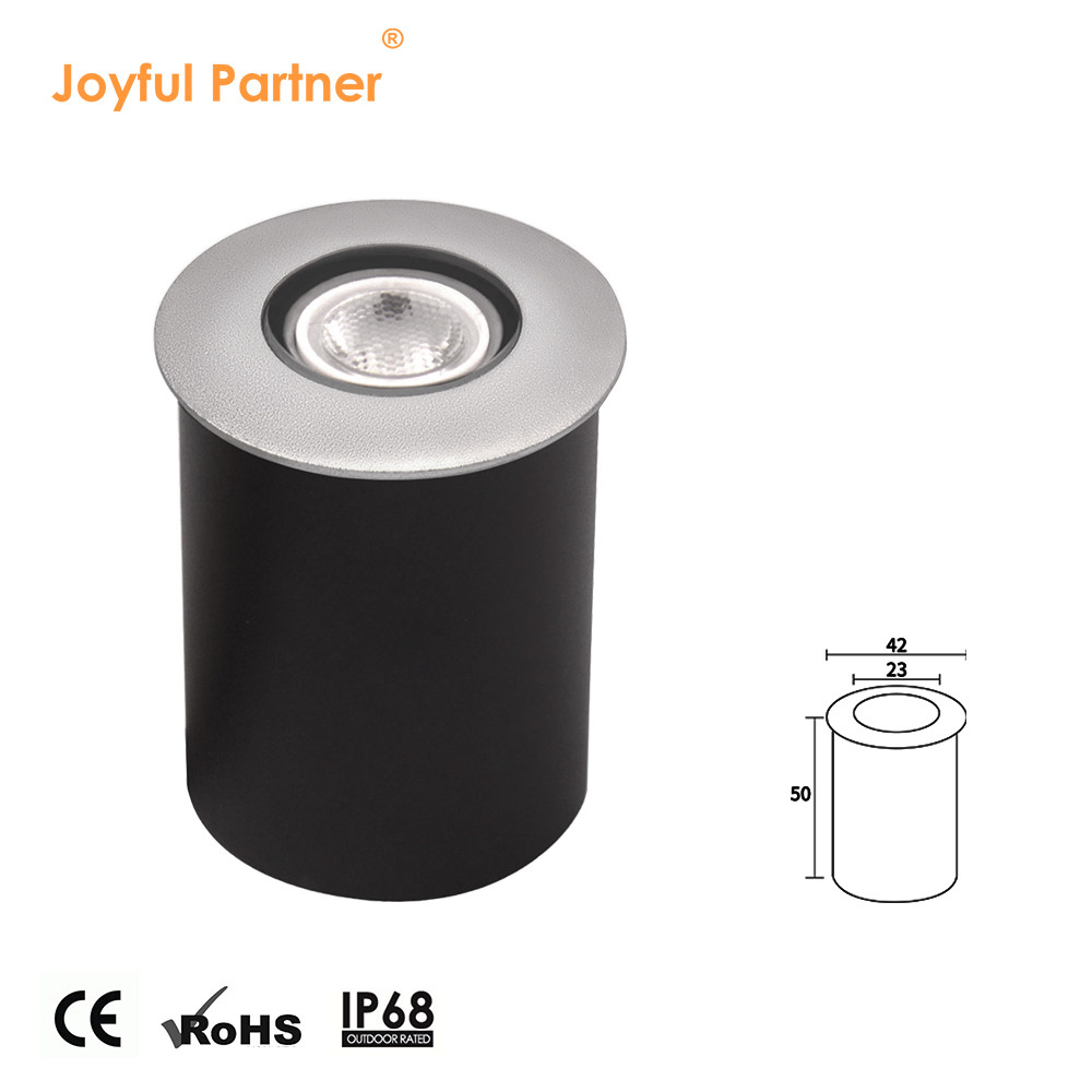 Mini DMX Pool Light RGB Recessed Swimming Pool Step Lights IP68