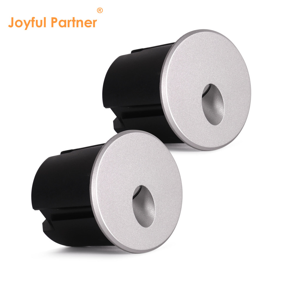 12VDC / 24VDC LED Recessed Wall Light Mini IP65 Recessed Stair Lighting