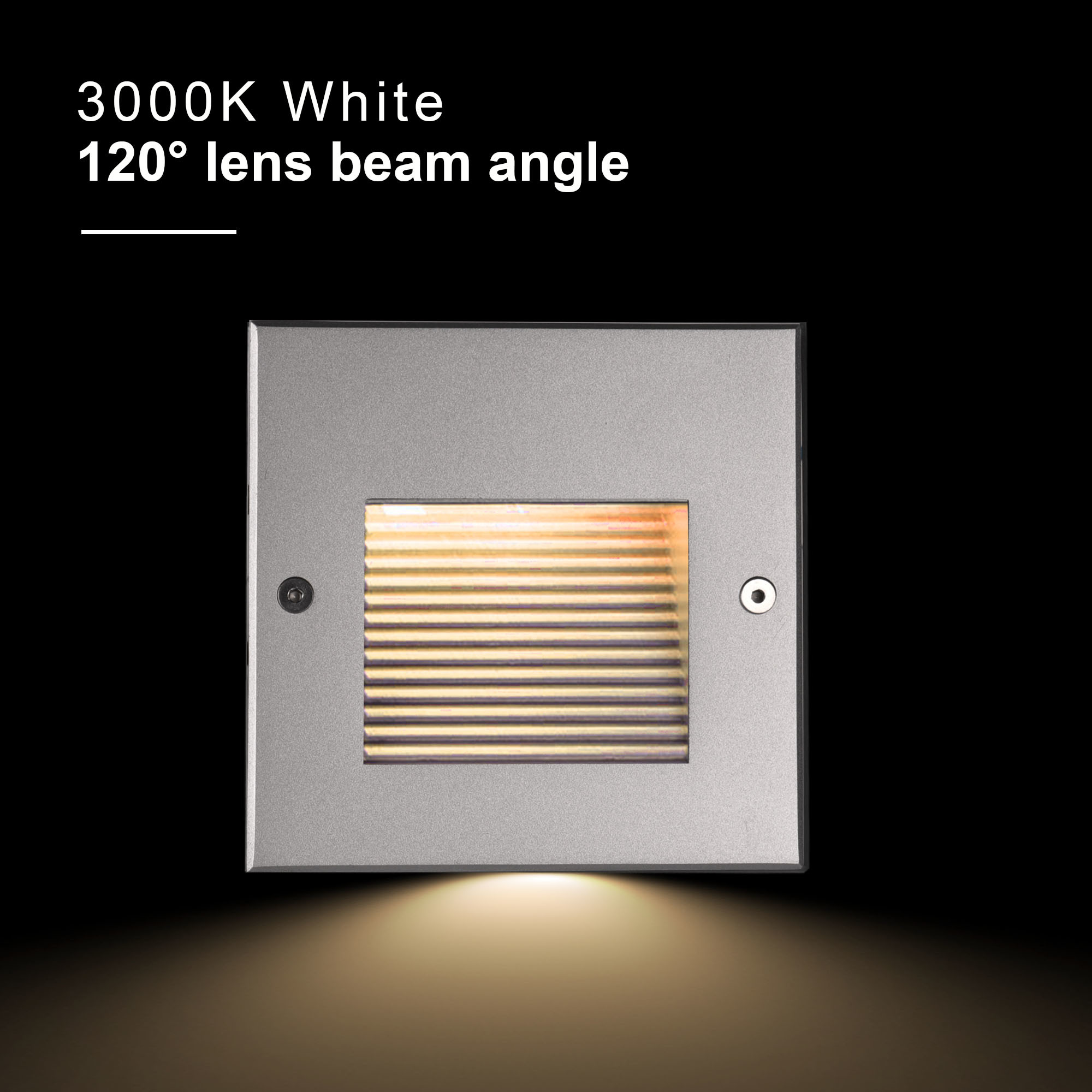 IP65 12V 24V LED Recessed Wall Light Path Stair Step Fence Way LED Deck ...