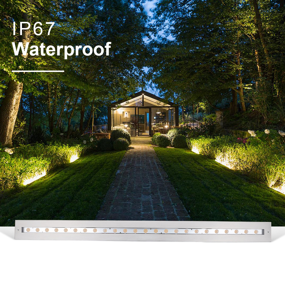 1m IP68 Underwater Linear Light Recessed LED Wall Washer Lighting