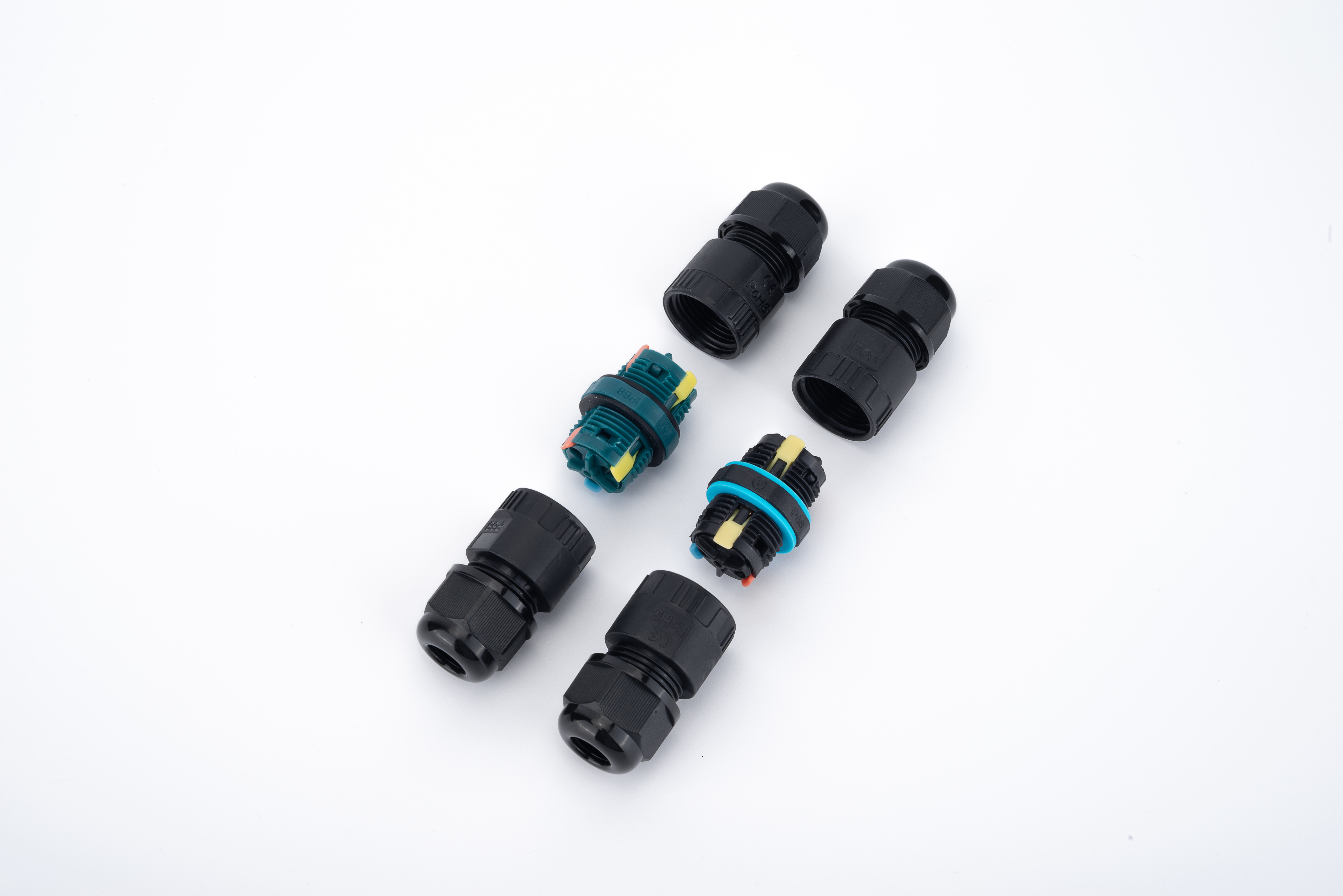 Landscape Lighting IP68 Quick Connector Waterproof External Cord ...