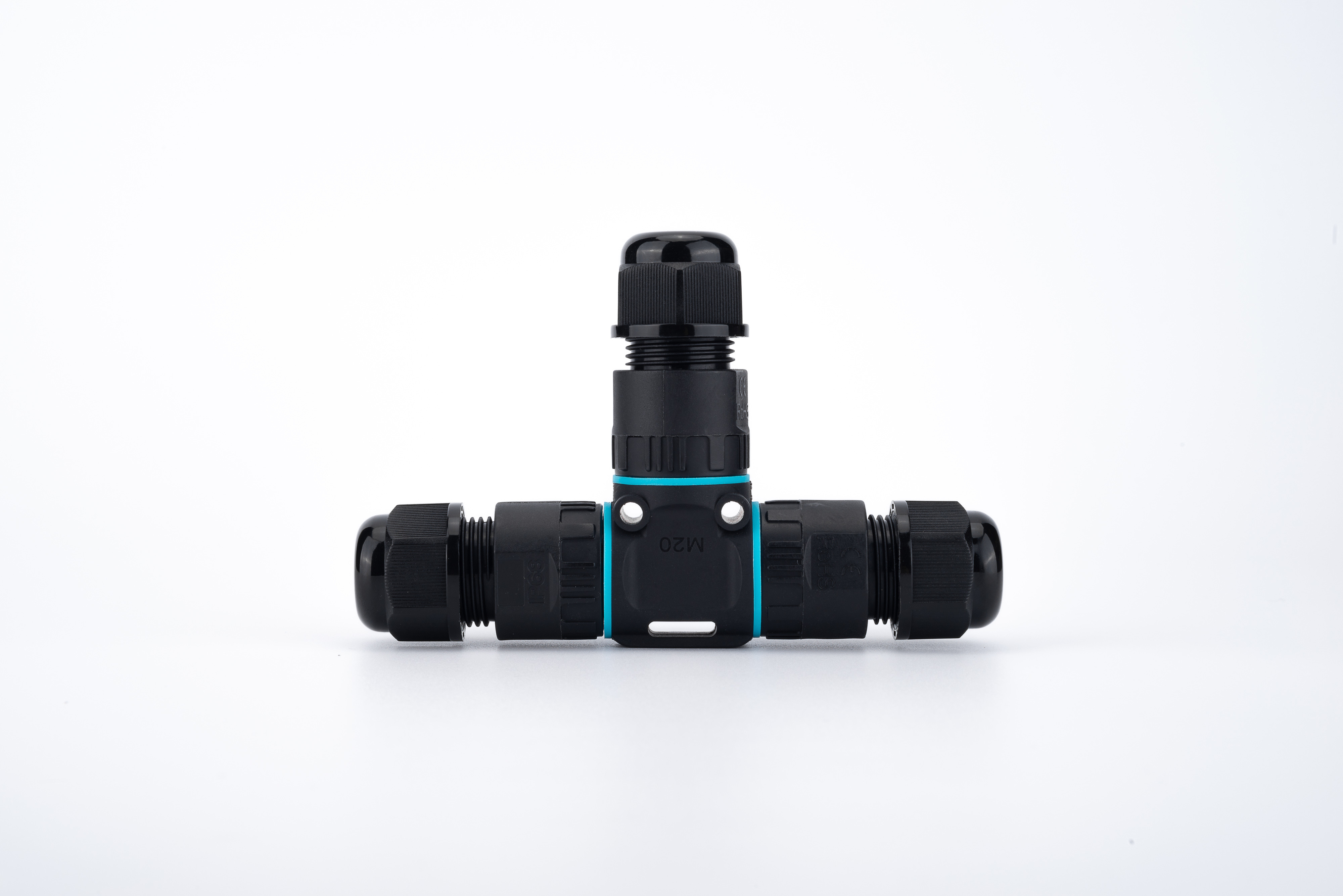 2 / 3 Pin 3 Way Electrical External Junction Box IP68 Waterproof LED ...