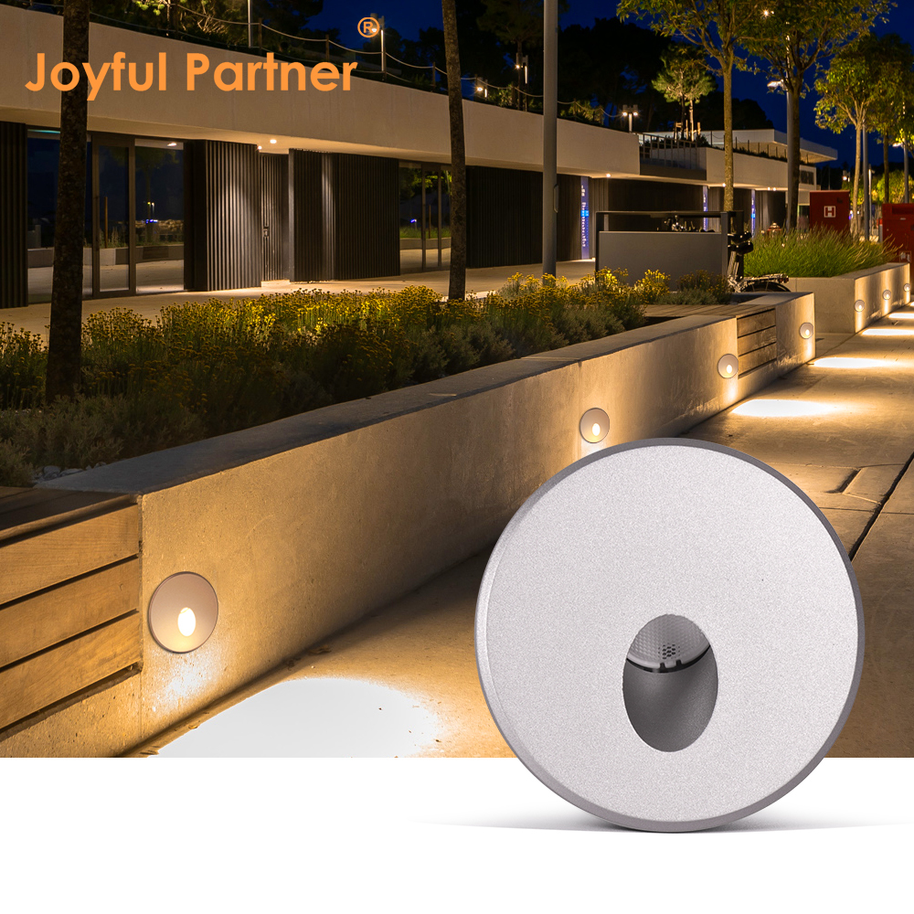Aluminum Recessed Step Lights with SMD LED - IP65 Waterproof
