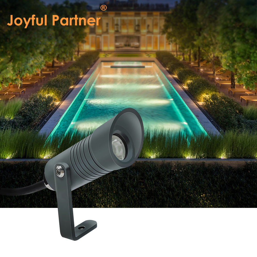 LED Garden Spot Light Aluminum Housing Outdoor Powder Coating 1W IP65 ...